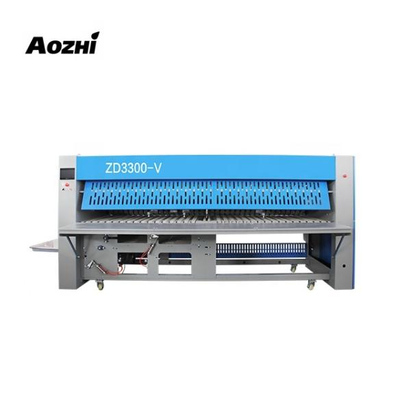 Quality AOZHI Industrial Laundry Machines Automatic Ironing and Folding Machine Electric Fuel Competitive Prices for sale