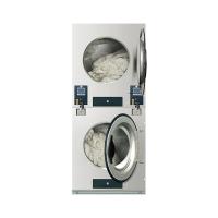 Quality Automatic Double Layer Industrial Clothes Dryer Coin-operated Gas Heating-Drying for sale