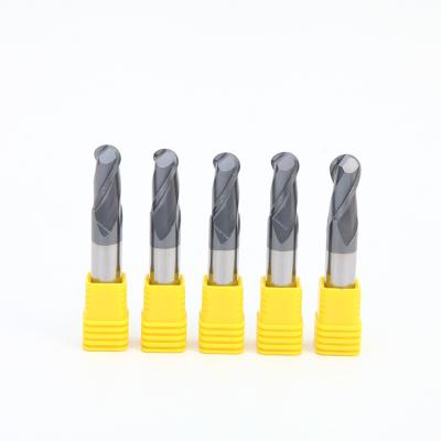 中国 Metal Carbide Milling Cutter Ball Nose End Mills Cut Mill Carbide End Mill CNC Machining CNC Cut Carbide Bit Cutter 販売のため