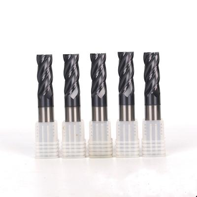 中国 Metal Machining Metal Machining EJ Hrc55 Solid Carbide Cutting Tool For Mold CNC End Mills Router Bits For Steel Milling CNC 販売のため