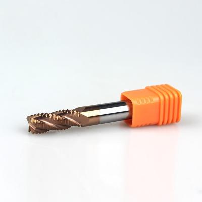 China Metal Machining Metal Machining EJ 2022 4 Flute Square Tungsten End Mill High Quality Solid Carbide Bit Bit Stainless Steel Multi Flute Mill à venda