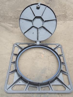 China Hot sales 850x850 ductile iron manhole cover ,machine mould ,hot sales for sale