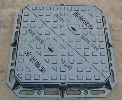 China two Triangle covers  , Clear opening  600x600,ductile iron manhole cover , sewage cover for sale