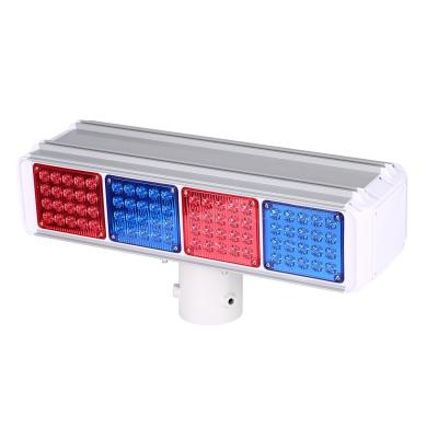 Cina mono Crystallin luci d'avvertimento alimentate solari di 18V 12W per sicurezza stradale in vendita