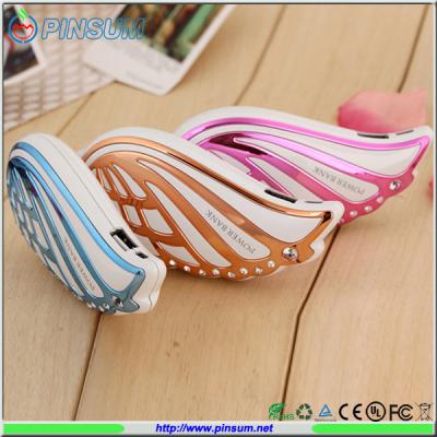 China New design power bank of Angel wings for sale