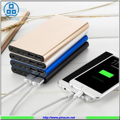 China 2016 new design power bank 12000mah double input power bank for smartphone for sale