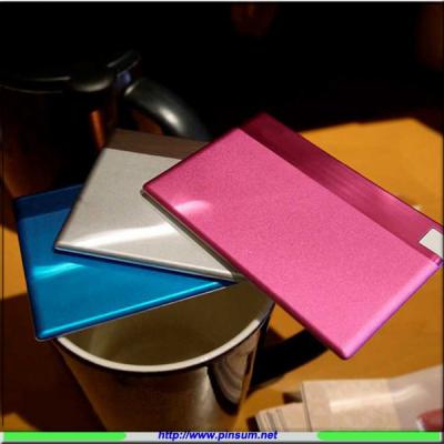 China Credit card power bank with 1500mah for sale