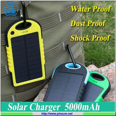 China Solar power bank 5000mAh for mobile phone for sale