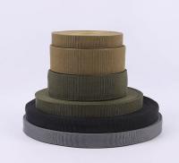 China Polypropylene Plain Weave Webbing 20mm-50mm Width | 200 Tons Monthly Capacity | Custom FDY Material for sale