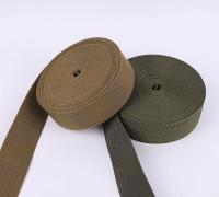 China Polypropylene Plain Weave Webbing 20mm-50mm Width | 200 Tons Monthly Capacity | Custom FDY Material for sale