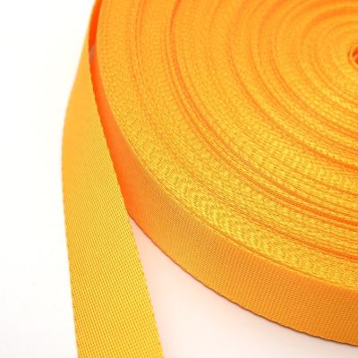 China 15mm To 75mm PP Webbing UV Stabilized Automotive Webbing Blue for sale