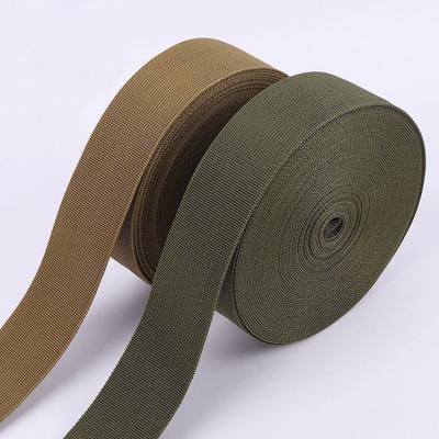 China Aangepaste PP Effen Weefsel Webbing Band – Sterk, Milieuvriendelijk Multifunctioneel Bagage & Riem Webbing Te koop