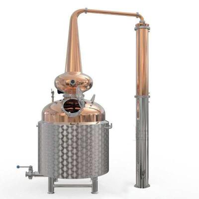 Cina Personalizzazione Voltaggio GHO Whiskey Still Copper Equipaggiamento per vino Birra Alcol in vendita