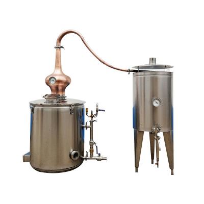 Cina Personalizzazione Voltaggio GHO Vino Brandy Whiskey Rum Rame Riflusso di rame Distillazione a vapore in vendita