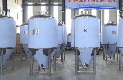 China Fermentador de cerveja cónico de 1000L com revestimento de glicol e isolamento de poliuretano à venda