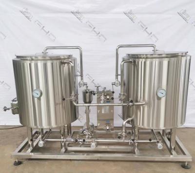 China 2024 Sistema de trituração para processamento de cerveja Tipos de cerveja Cervejaria de cerveja artesanal 100l 200l à venda