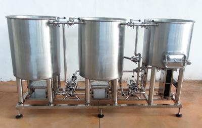 China Sistema de trituração de 200L para fermentação Equipamento de aquecimento de fogo direto Sistema de fabricação de cerveja à venda