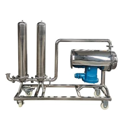 Cina Sistema di filtrazione dell'alcol GHO Cassa del filtro della vodka in acciaio inossidabile per una capacità di 50 kg in vendita