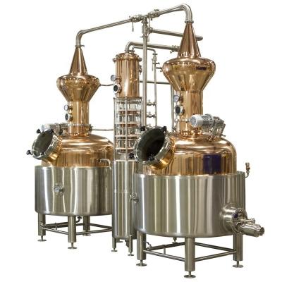 Cina Apparecchiature di distillazione in acciaio inossidabile da 1000L per la produzione di etanolo da amido di zucchero in vendita