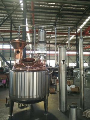 Cina Apparecchiature per la distilleria di 500 litri per gin e whisky con quattro tecniche di riscaldamento in vendita