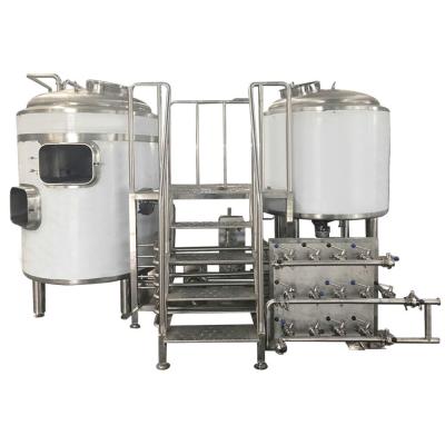 Cina Apparecchiature di birra usate per la produzione di birra a risparmio di spazio in vendita