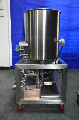 Cina Impianto di fabbricazione Micro sistema di produzione di birra artigianale con 2.1*0.83*1.53m di dimensione del pacchetto in vendita