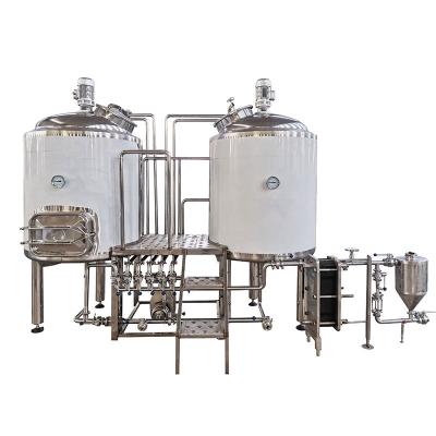 Cina Sistema di frantumazione della birra a 2 o 3 vasi per la produzione di birra artigianale basato su 3 fasi/380 220 Voltage in vendita