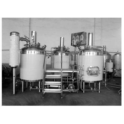 Cina Sistema di frantumazione della birra a 2 o 3 vasi per la produzione di birra artigianale basato su 3 fasi/380 220 Voltage in vendita