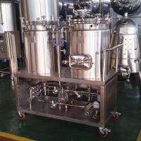 China 3mm Inner Thickness Beer Fermenter Processing Types Brewery Equipment for Small Brewery for sale