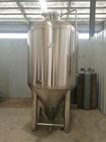 China Fully-Automatic Control System 1200L Beer Fermentation Tank With Requested Voltage for sale