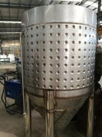 China Fully-Automatic Control System 1200L Beer Fermentation Tank With Requested Voltage for sale