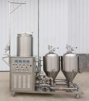 China GSTA 50l Small Beer Making Machine with Adjustable Voltage and Electronic Heating for sale