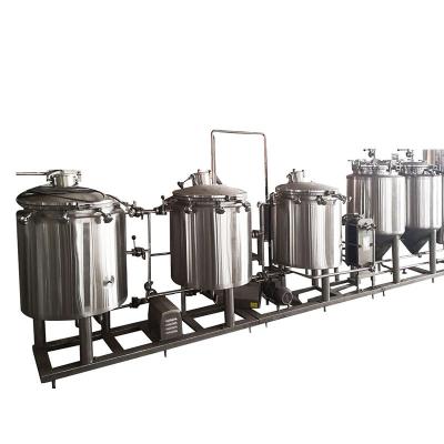 China Geavanceerd drukregelsysteem voor brouwerij en bierverwerking met drie vaten van 1000L Te koop