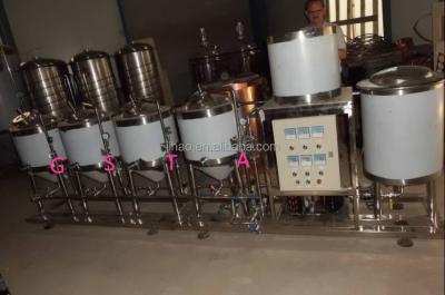 Cina Apparecchiature per birrerie da 50 litri con fermentatori da 4x50 litri e acciaio inossidabile 304 in vendita