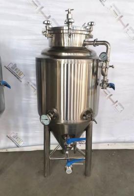 Cina 100L acciaio inossidabile 304 mini serbatoio di fermentazione della birra per apparecchiature di fermentazione della birra in vendita