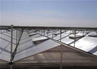 China Side Height 3-7m Large Polycarbonate Greenhouse With Ventilation System for sale