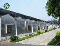 China 1.2 G/m3 Mult Span Polycarbonate Sheet Greenhouse for sale