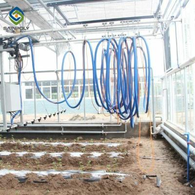China Plantaardige van de de Serrespanwijdte van het Installatie Commerciële Glas Breedte 9,6/10,8/12m Te koop