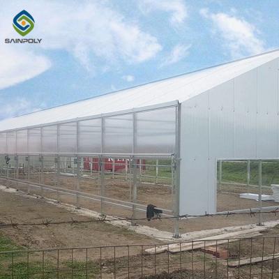 Cina protezione UV della serra di alluminio del policarbonato di 3.0m 6.0m in vendita