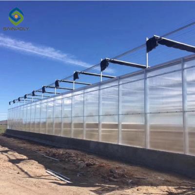 China Estufa transparente da folha do PC da flor do jardim 12m à venda