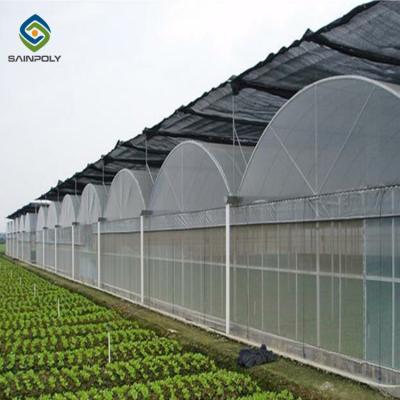 Cina grande doppia pressione di agricoltura della serra della pellicola di polietilene dell'arco di 4m in vendita