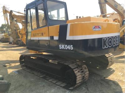 Cina 0.5m3 escavatori di Kobelco della seconda mano del secchio 12ton SK045 in vendita