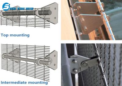 China Stainless Steel Architectural Wire Mesh Decorative Metal Mesh for sale