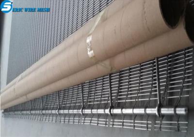 China Architectural Wire Mesh--Tec-Sieve Multi-Barrette Weave/Cable Mesh System for sale