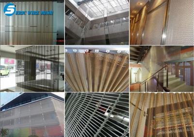 China Decorative wire mesh/Aluminum Chain Curtain/Stainless Steel Decorative Wire Mesh/Plain Weaving Wire Mesh for sale