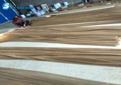 China Hospitality Interior Latest Design Decorative Metal Mesh Drapery for sale