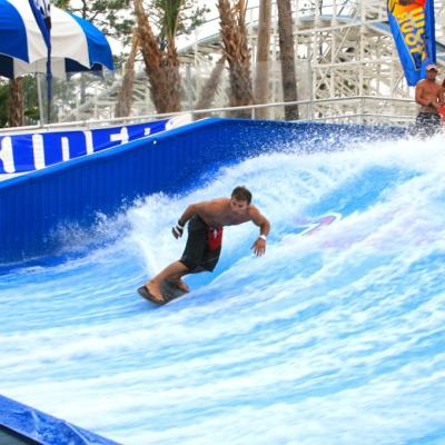 Cina Godendo del giro dell'acqua di Flowrider, il bordo attraente praticante il surfing/acqua di scivolo di Wave parcheggia il divertimento in vendita