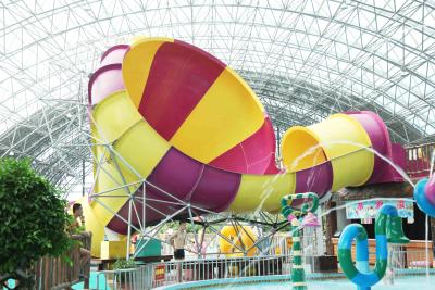 China Fiberglass Commercial Family Water Slide For Home  , 16m Height for sale