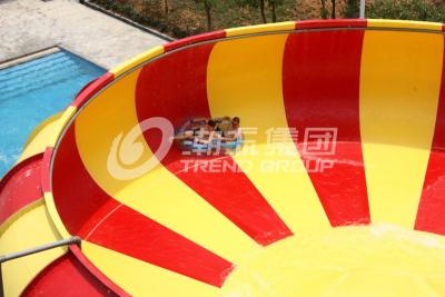 China Riesiger Plattform-Spaß-Aqua-Park-kundenspezifische Wasserrutsche/Wasser-Spielplatzgeräte zu verkaufen