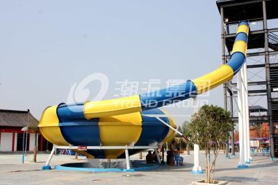 China Riesiger Plattform-Spaß-Aqua-Park-kundenspezifische Wasserrutsche/Wasser-Spielplatzgeräte zu verkaufen